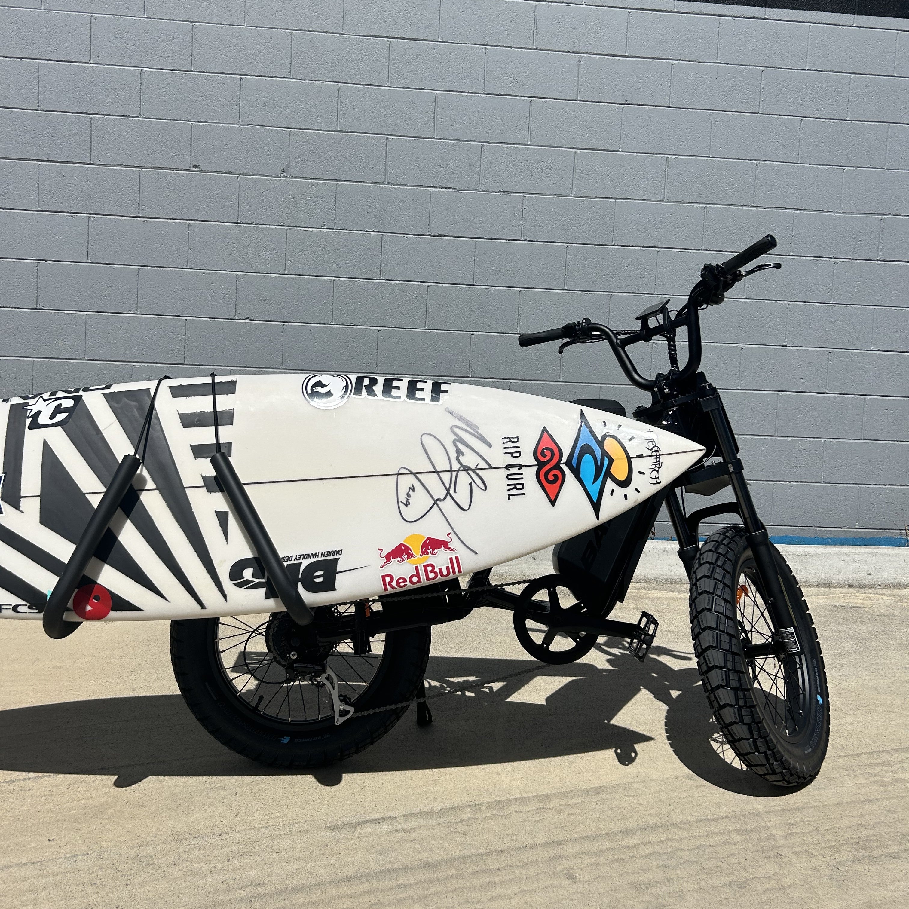 E-Bike Rear Surfboard Rack | Bair Bikes | Ride to Beach AU